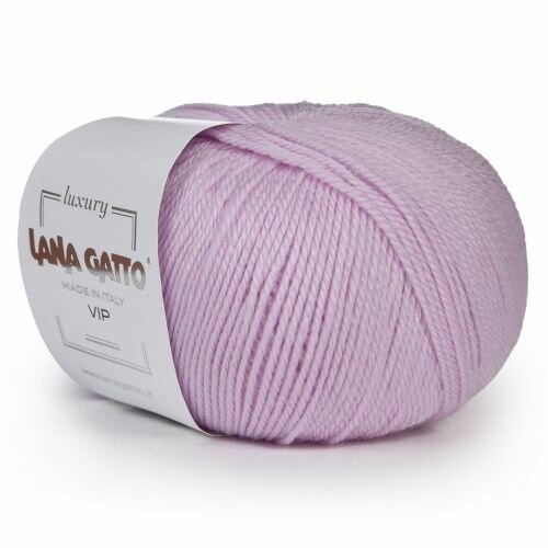 Пряжа Lana Gatto VIP 10054 (5 мотков по 50г/200м) светло-розовый