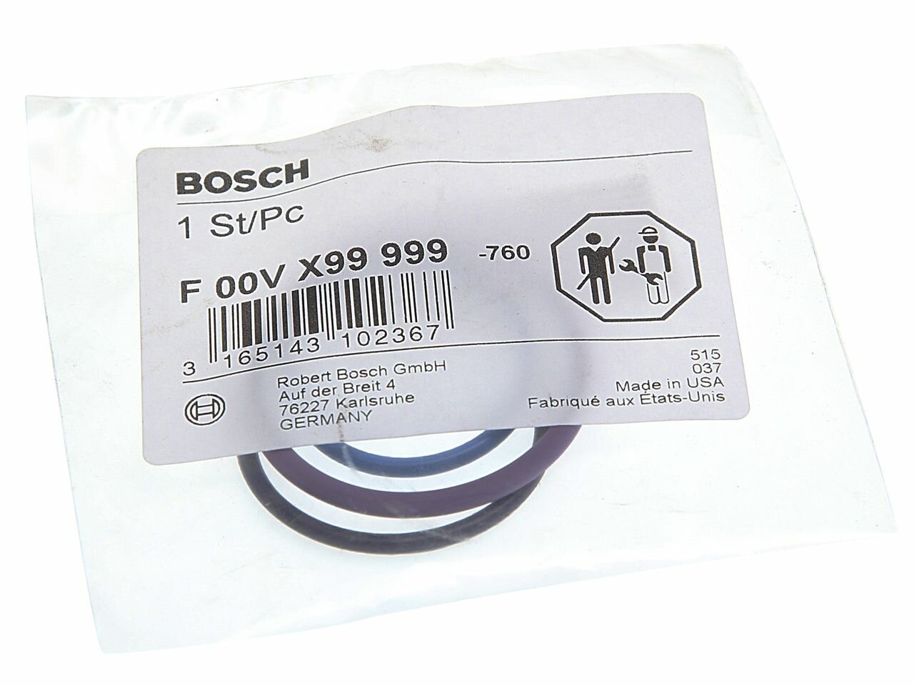 Ремкомплект Насос топливный-форсунки, арт F00VX99999 BOSCH