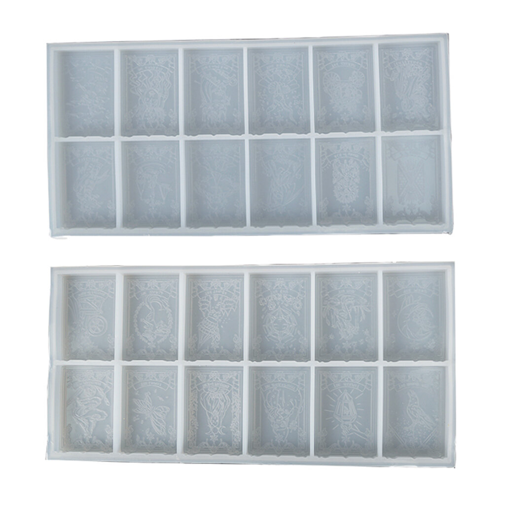 24 карты Таро Форма для смолы