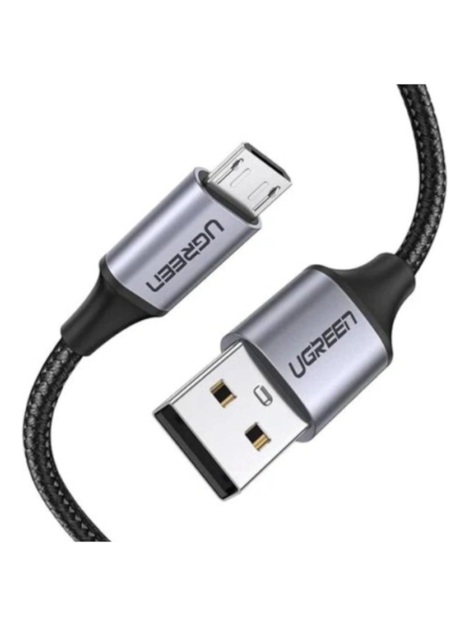 Кабель UGREEN US290, Micro USB 2.0, в нейлоновой оболочке, 1 м