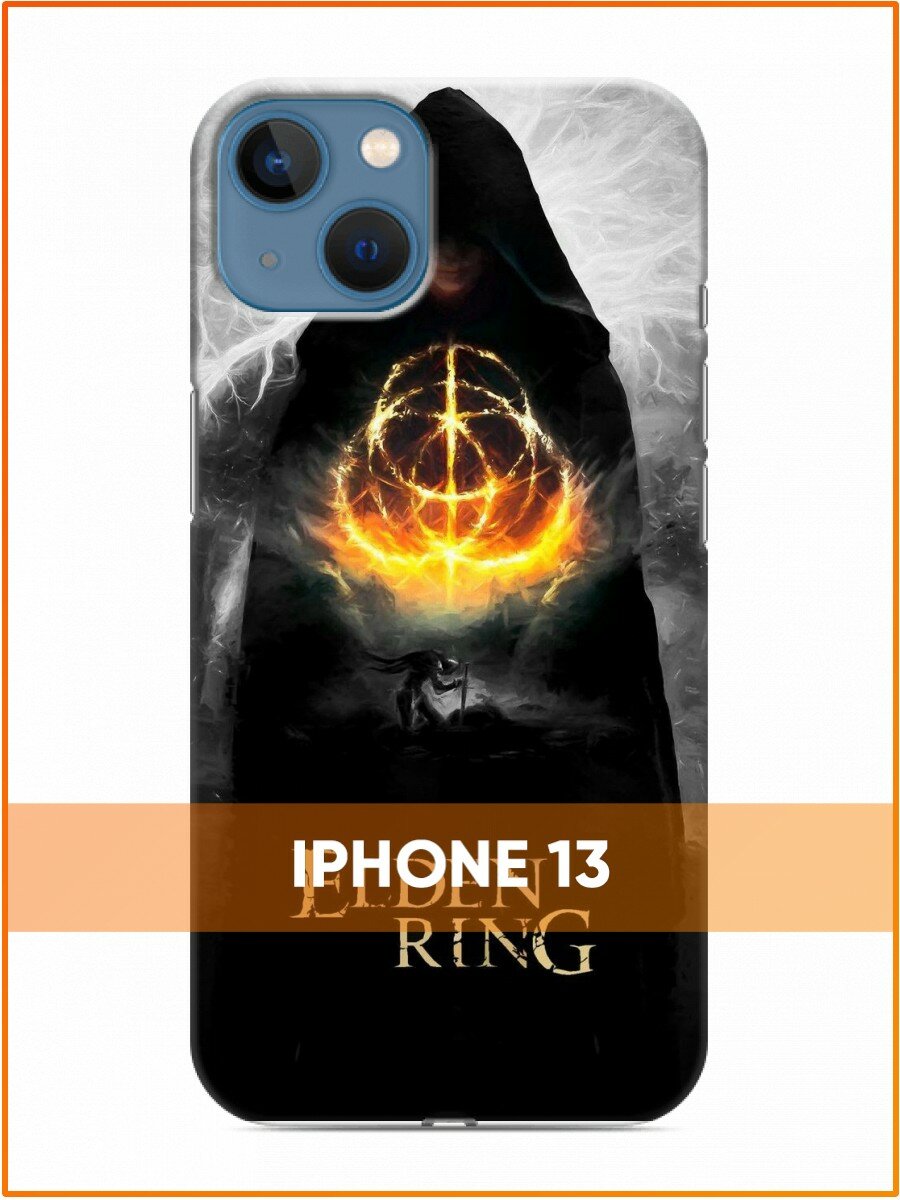Чехол для Iphone 13 с принтом Elden Ring (Айфон 13)