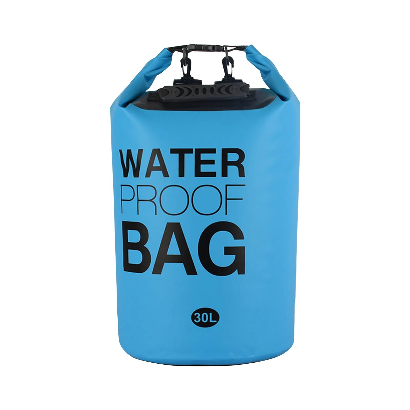 Водонепроницаемый сухой биг-бэг 30 л Roll Top Sack сохраняет снаряжение сухим для рафтинга, катания на лодках, плавания, кемпинга, рыбалки, водонепроницаемого рюкзака