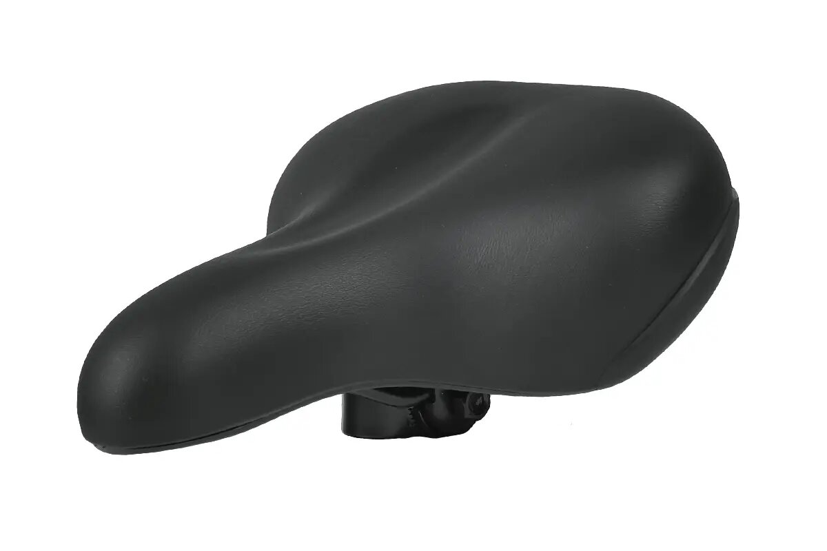 Седло DS-2417, 260x170мм, комфорт, эластомер, 620гр, черный