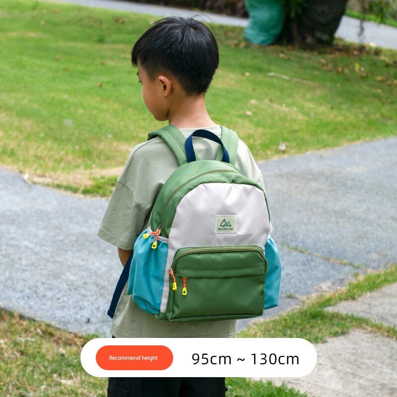 Детский легкий рюкзак Grass Green для роста 95-130 см (Стандартный размер)