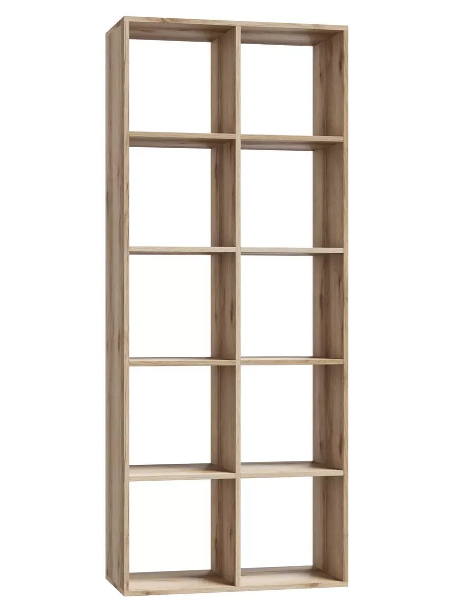 Стеллаж KVADRO NOVO деревянный напольный для игрушек книг, от производителя