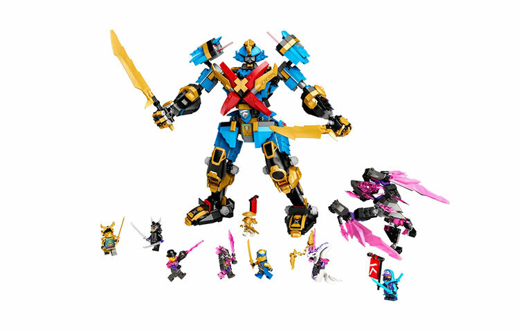 LEGO NIA'H Таинственный Самурай X Mecha Ninjago Пластиковые конструкторы 1003 шт. 71775