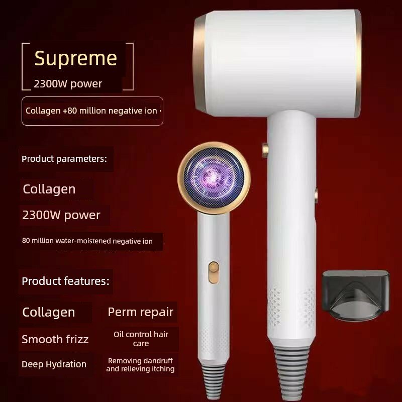 Фен, фен с сильным ветром, не повреждает волосы, фен для парикмахерской, фен с отрицательными ионами, бытовой фен,