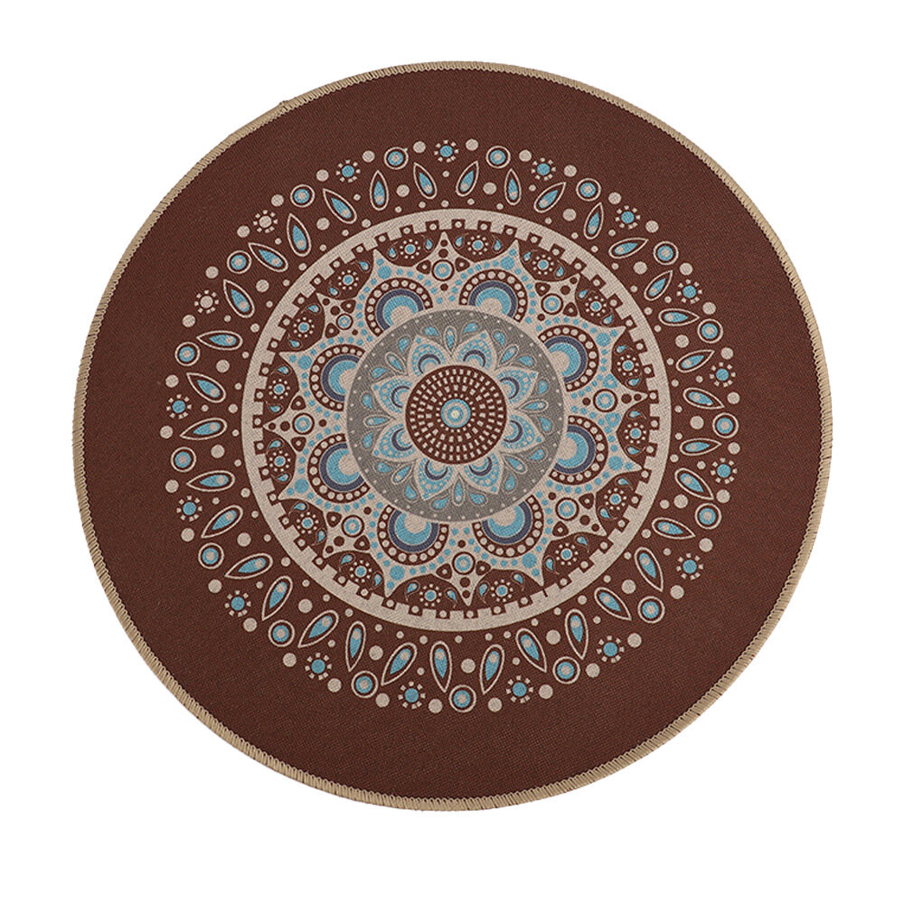 Резиновый круглый подставка для стола 38 см с противоскользящим покрытием и защитой от тепла, стиль 13