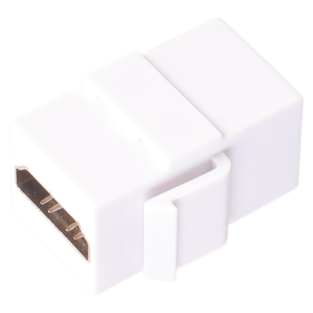 Фиксированный разъем HDMI 4K/2K 60 Гц от разъема female to female panel-белый