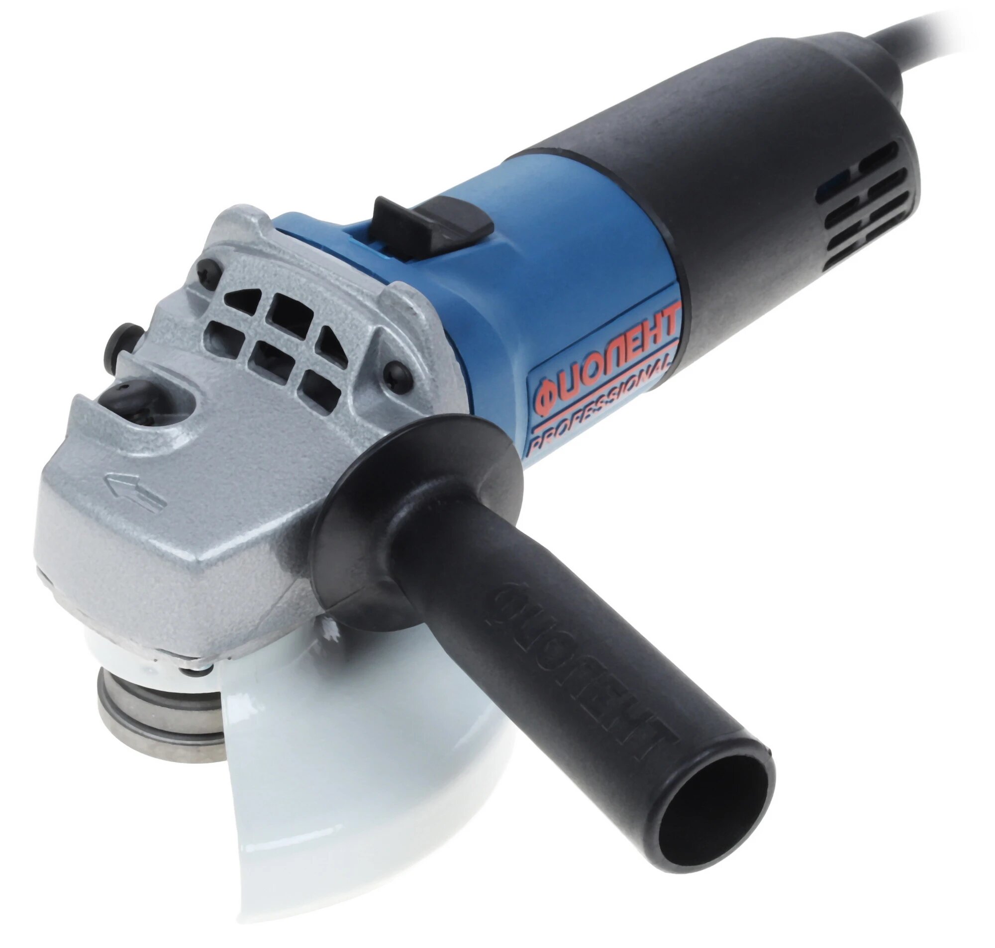 Шлифмашина угловая сетевая Фиолент МШУ2-9-125Э синий/черный, 900 Вт