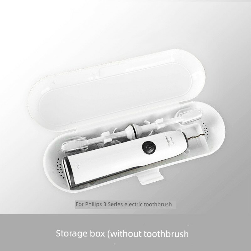 Белый дорожный чехол D-Style для электрической зубной щетки Philips HX3 Series