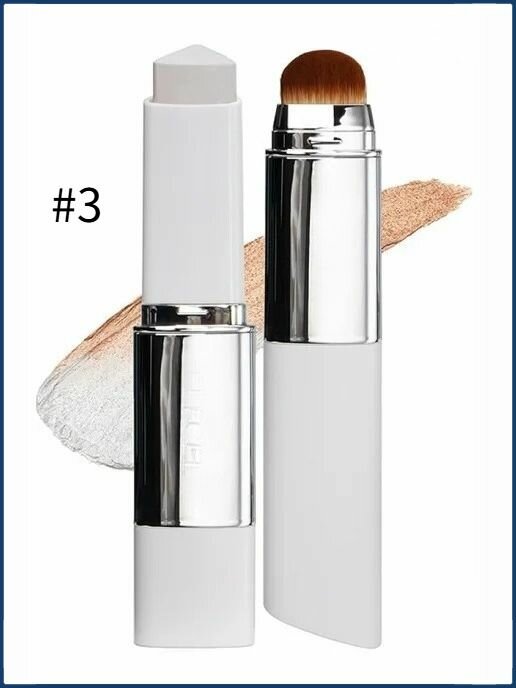 Премиальный увлажняющий стик Elroel Blanc Cover Cream Stick с SPF 50 для защиты от УФизлучения и синего света, компактный автооттенок