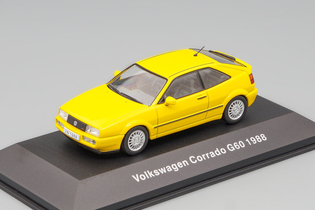 Модель коллекционная ALTAYA Vw volkswagen corrado G60 1988 yellow
