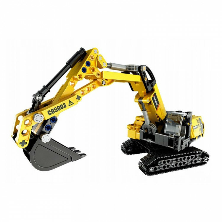 Конструктор 3D CaDA экскаватор, 467 элементов - C65003W — фото 1