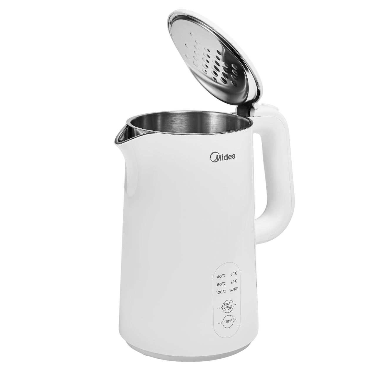 Чайник электрический MIDEA MK-8017, белый, официальная гарантия
