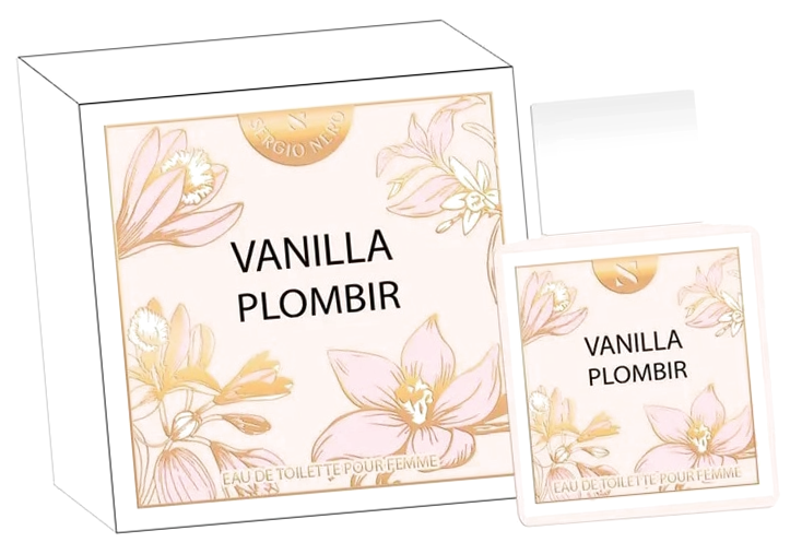 Серджио Неро Ванилла Пломбир - женская туалетная вода 50 мл / Vanilla Plombir