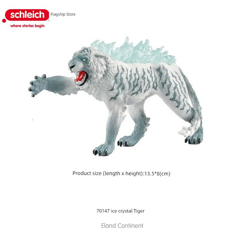 Schleich Ледяной Кристалл Тигр Набор Фигурок для Детей, Пластиковая Игрушка