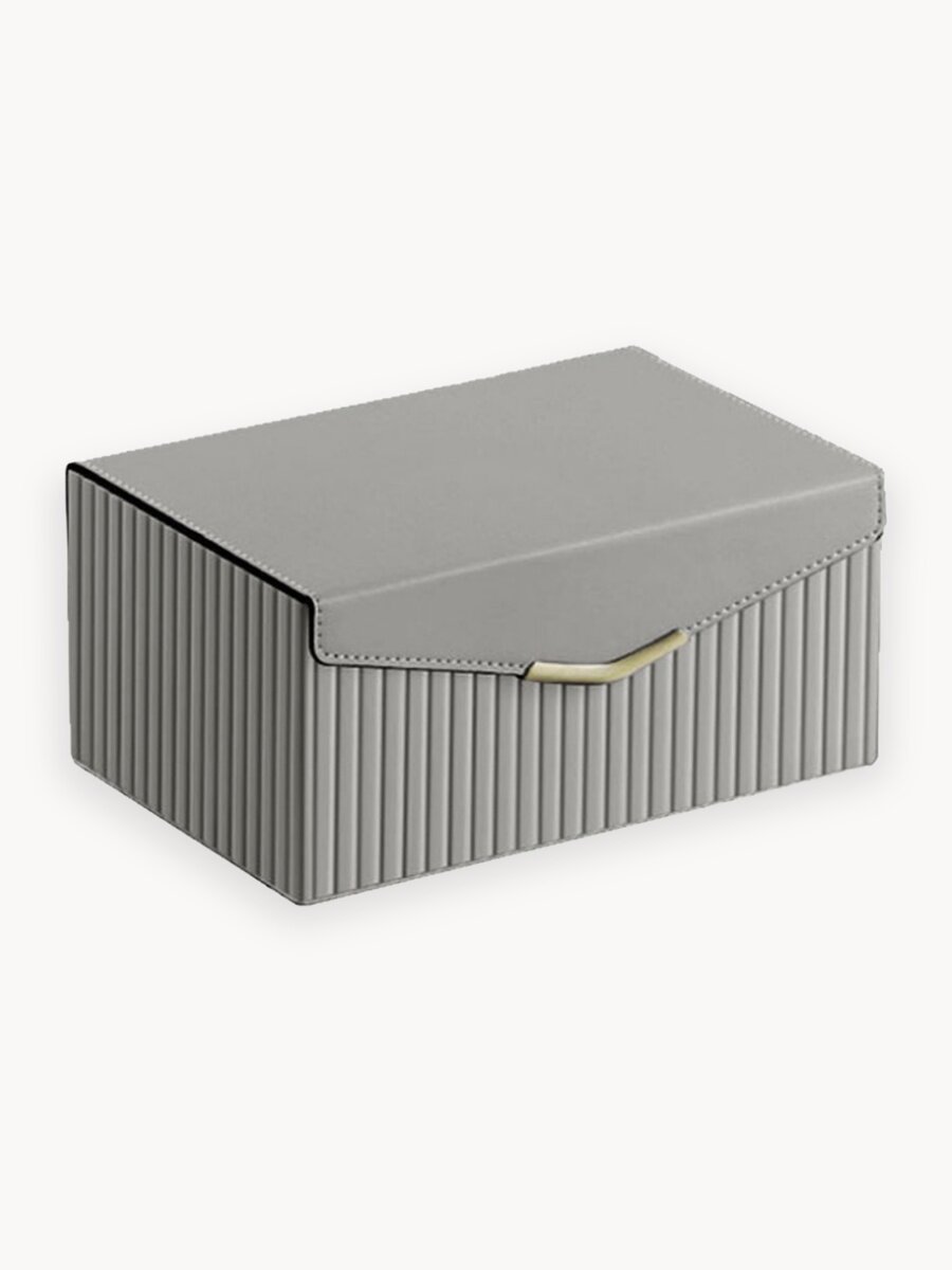 Органайзер для хранения мелочей MyPads, отдельный ящик для игрушек и прочих бытовых вещей, контейнер для порядка в доме, серый