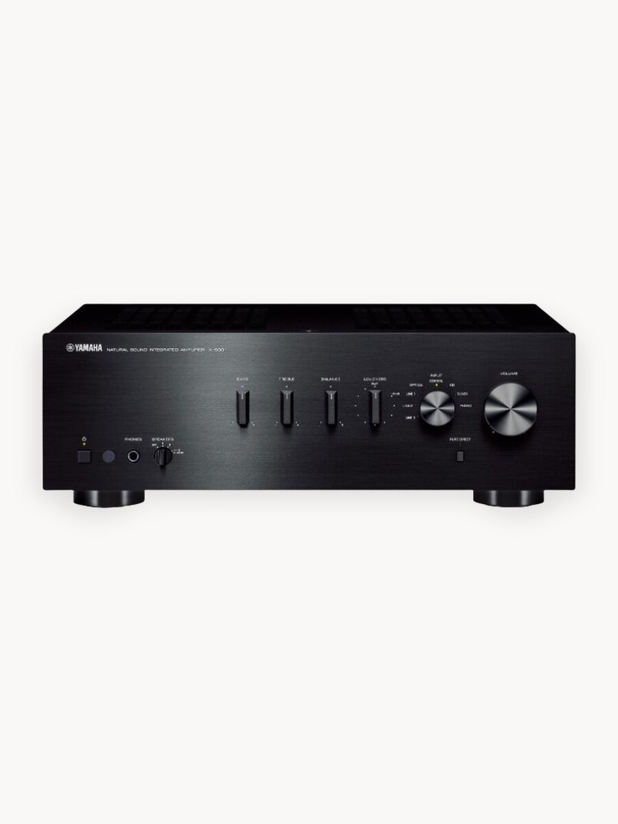 Интегральный усилитель Yamaha A-S301, черный