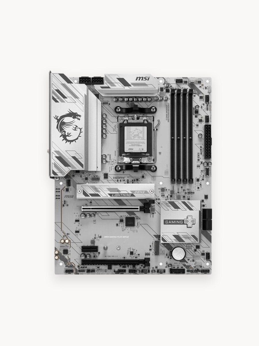 Материнская плата Msi B850 GAMING PLUS WIFI6E (AM5, ATX)