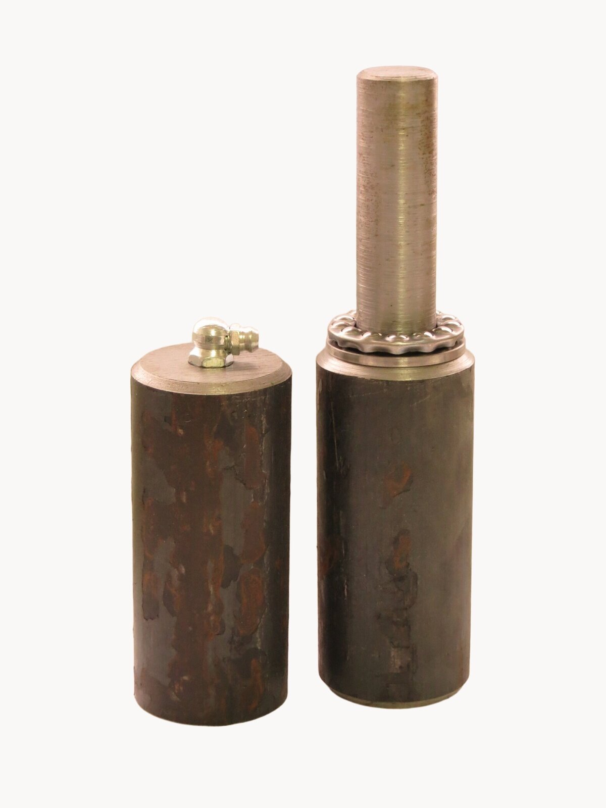 Петля приварная гаражная "Русский Кузнец", 50x200, с маслёнкой и опорным подшипником