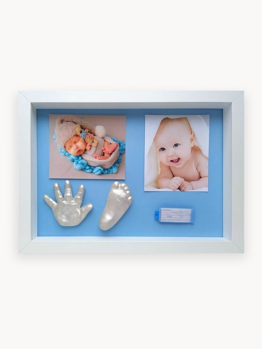 Рамка глубокая белая А4 (21x30 см), для 3D-декора, подарков и интерьера