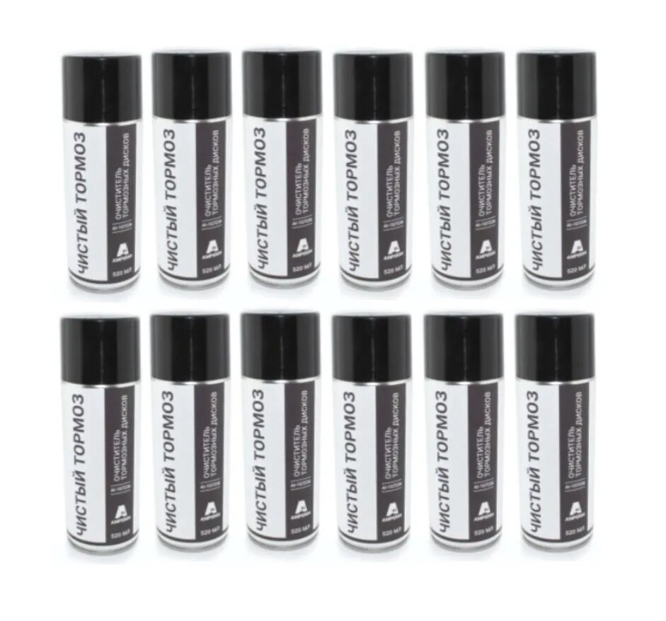 Amperin чистый тормоз, 400 мл (аэрозоль) 12 шт
