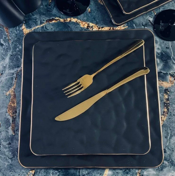 Квадратное блюдо 30,5см марокко Фарфор 118-006 118-118-006