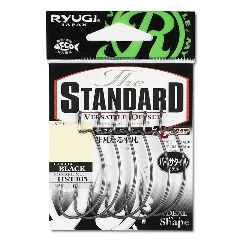 Крючки офсетные RYUGI THE STANDARD HOOK #5/0 (4шт)