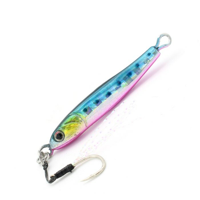 Пилькер Little Jack Micro Adict Asymmetry 3g #03 BLUE PINK