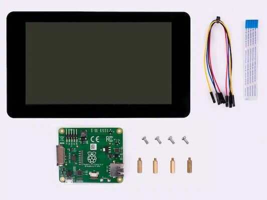 Сенсорный ЖК-экран для Raspberry Pi 3-4, 7 дюймов (800x480)