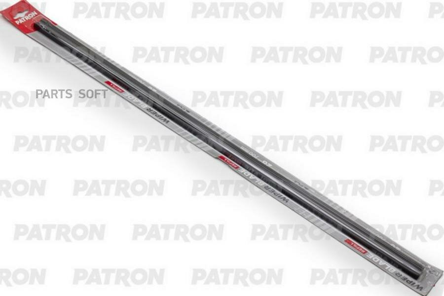 PWB7070RUBTR PATRON 700x2 комплект 2шт ширина 8 мм для каркасных щеток PATRON серии -CQ