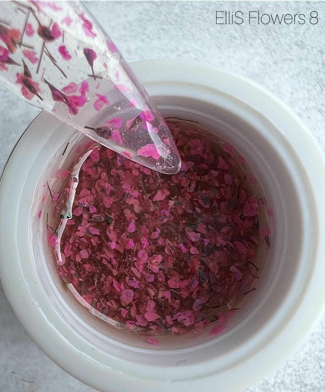 ElliS Gel Flowers 08 5мл (сухоцветы)