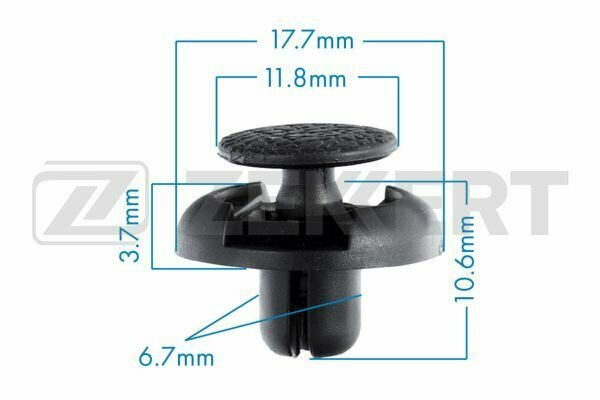 Zekkert Клипса крепёжная для Toyota (миним. кол-во заказа 10 шт)