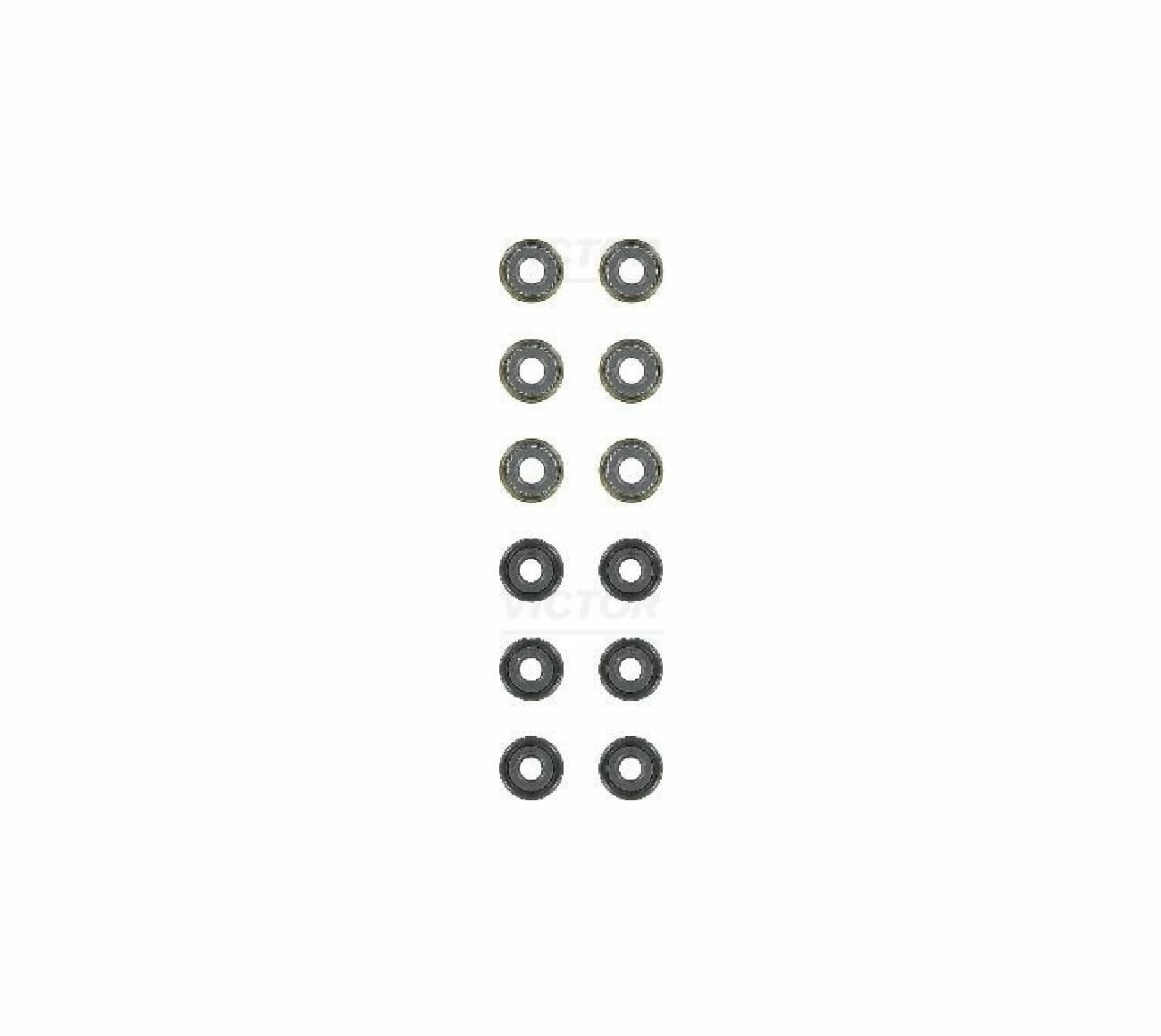 12-54024-03_к-кт колпачков маслосъемных! (12 шт) Lexus ES300/RX300, Toyota Camry/Highlander 3.0 98>
