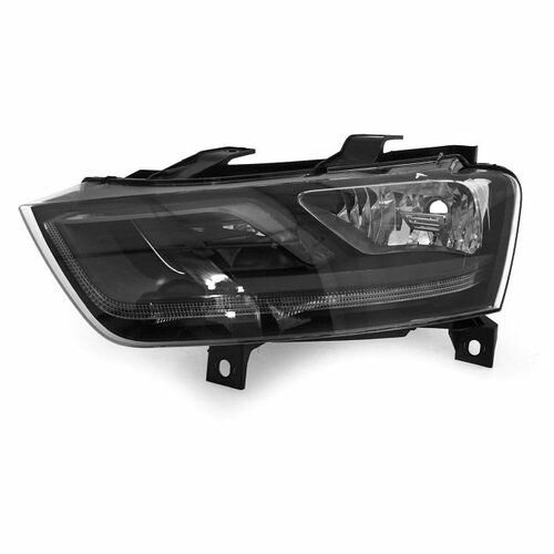 AUDI Q3 фара ЛЕВ С РЕГ. Мотор , внутри черн (DEPO) Depo 4461141LMLDEM2