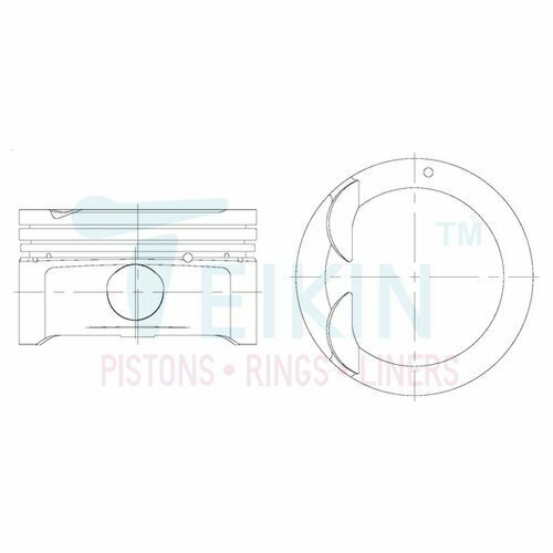 Поршень Teikin 51136100