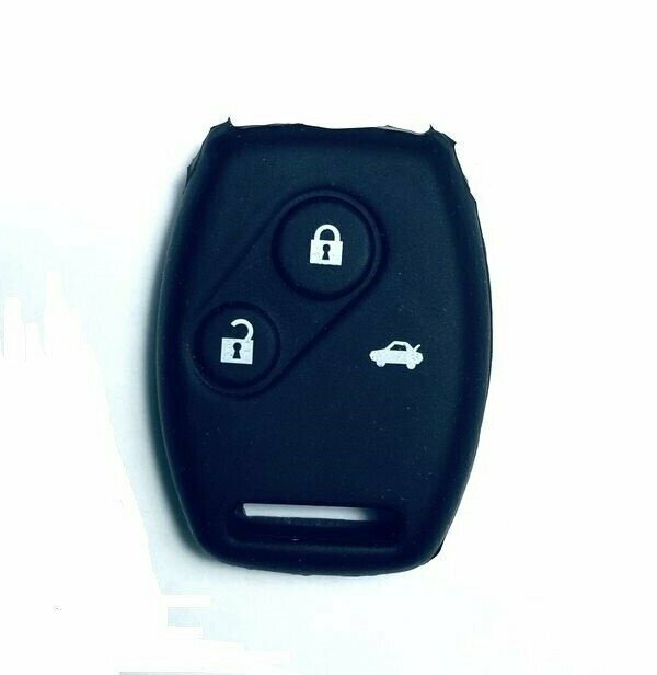 Чехол силиконовый для ключа зажигания HONDA flat 3 buttons Accord, Fit, CRV, Civic, Spirior, Odyssey