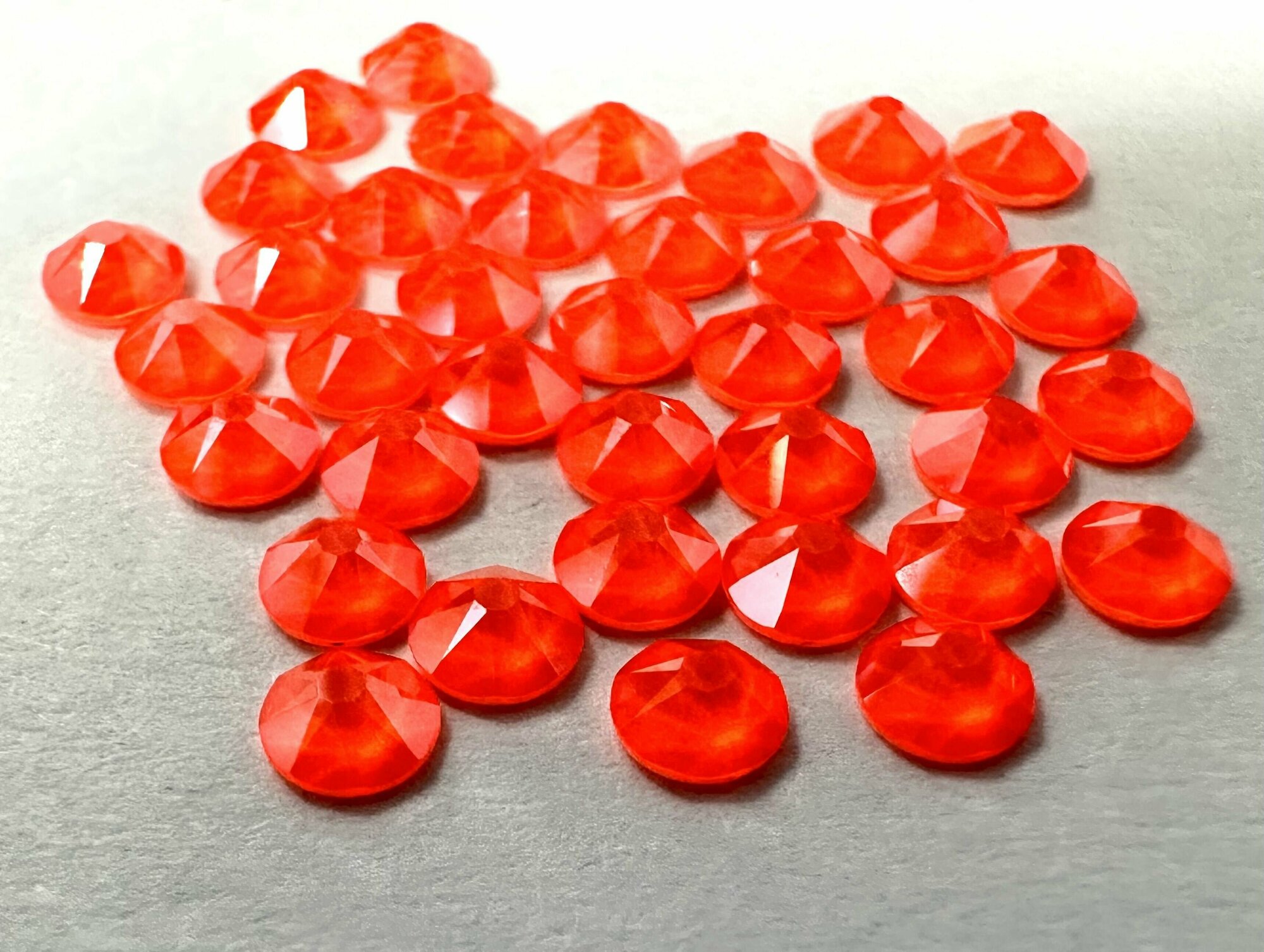 Стразы Swarovski Crystal Electric Orange 12ss(50шт)