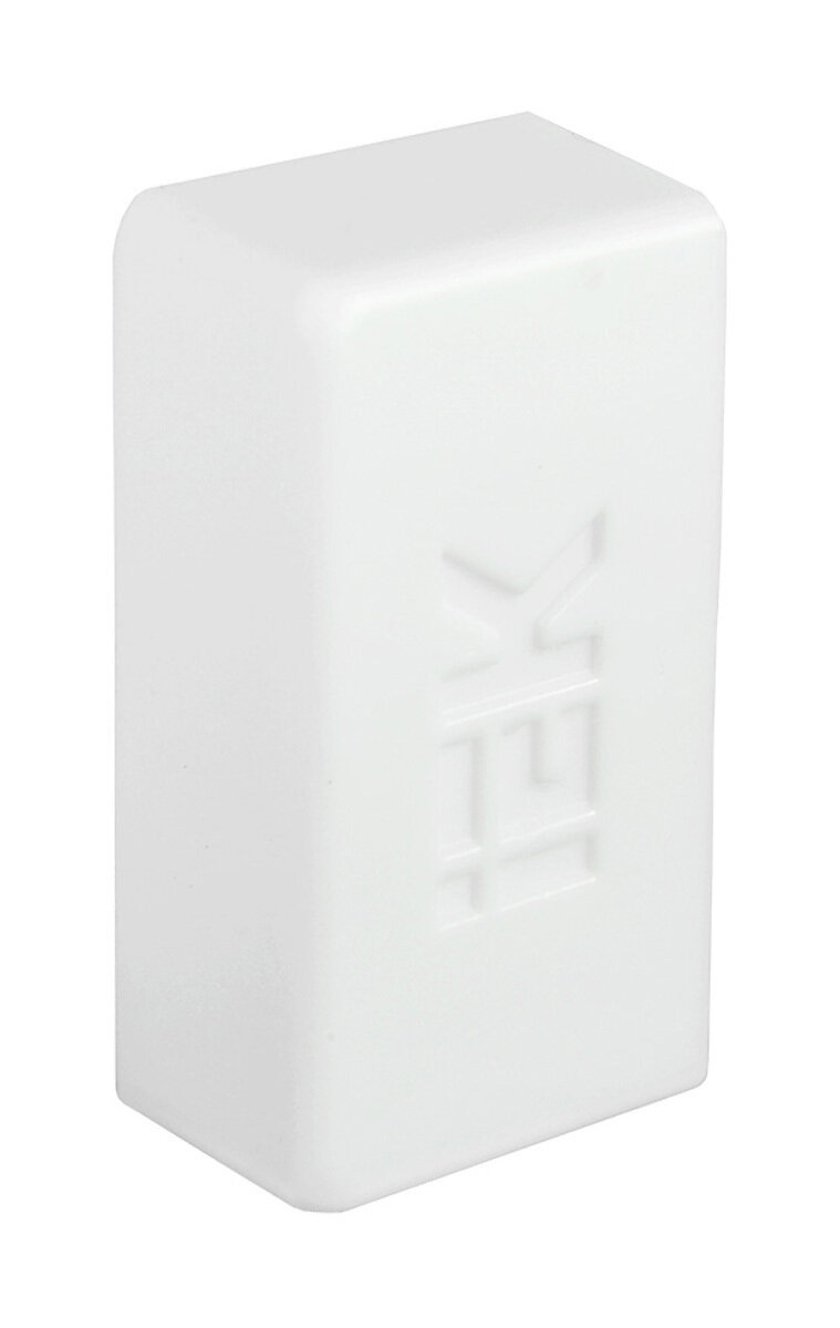 Заглушка IEK Элекор 25x16 белая (комплект из 2 шт.)