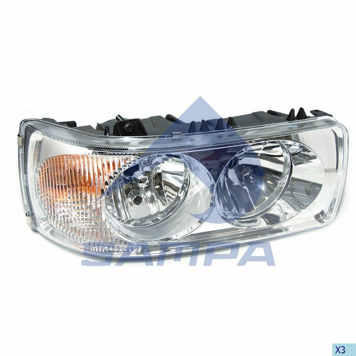 Фара DAF CF65/75/85, XF95/105 правая (без корректора) 051.089 SAMPA
