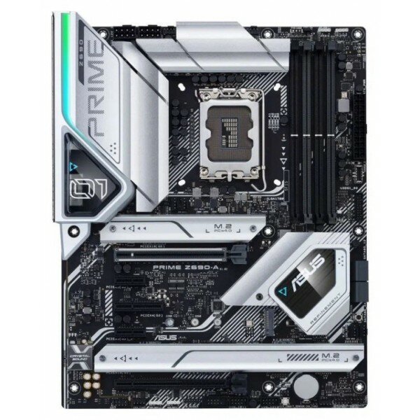 Материнская плата ASUS PRIME Z690-A, LGA1700, Intel Z690, 4xDDR5, 4xSATA, 4xM.2, 1xPCIe 5.0 x16, 1xPCIe 4.0 x4, 2xPCIe 3.0 x1, 1xDP, 1xHDMI, 1x2.5Gb L
