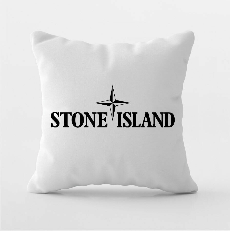 Подушка / Stone Island / Стон Айленд / подарок / 35*35