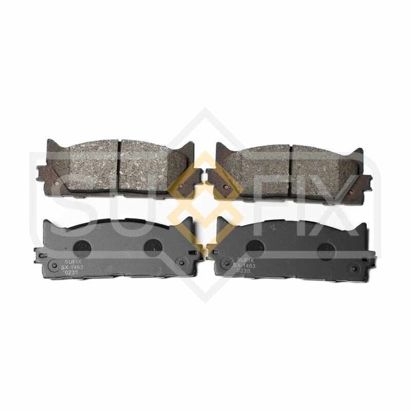 SUFIX Колодки тормозные передние TOYOTA Camry(V40) 06>, LEXUS ES350 07>