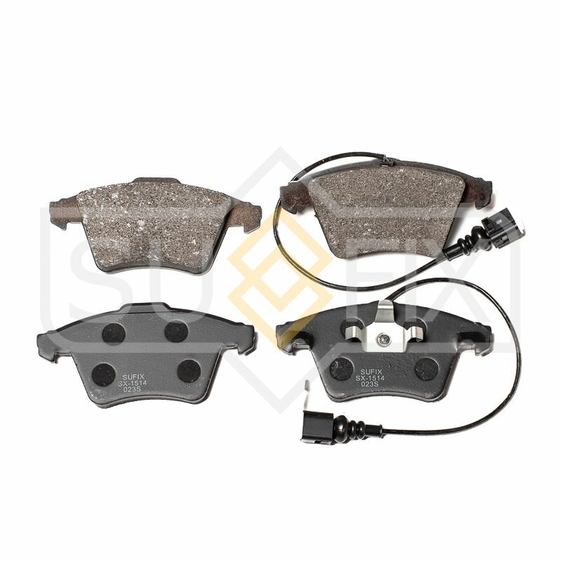 SUFIX Колодки тормозные передние VW Touareg 2.5D-6.0 02-10