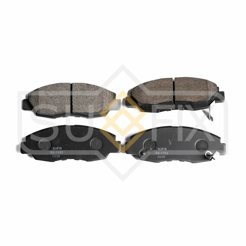 SUFIX Колодки тормозные передние HONDA Accord >94/ Civic 1.6-1.7 01-05/ CR-V 2.0 >02