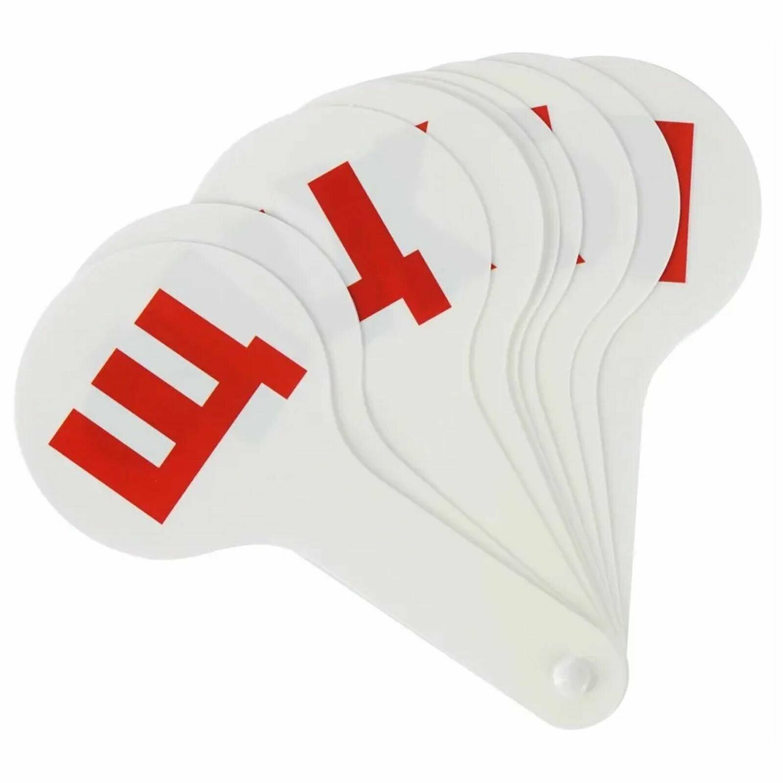 Касса-веер "Согласные буквы облегченные"