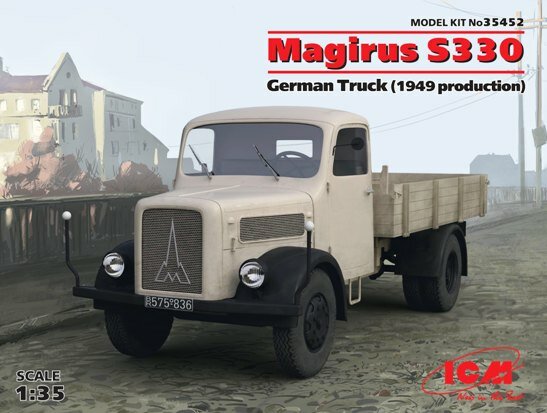 35452 ICM Автомобиль Magirus S330 (модель 1949 года) Масштаб 1/35