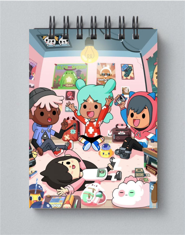 Блокнот Тока Бока, Toca Boka №17, А6