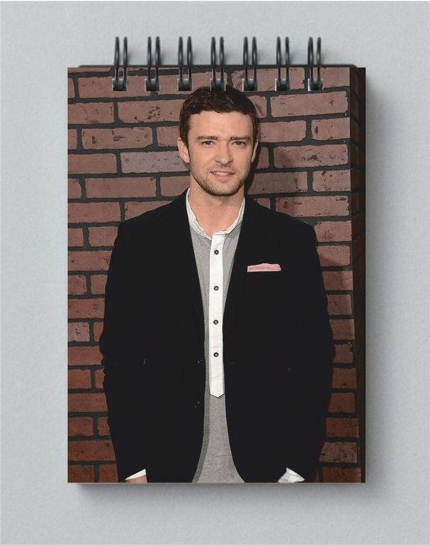 Блокнот Джастин Тимберлейк, Justin Timberlake №3, А4